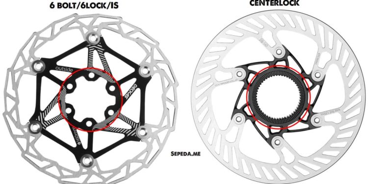 Rotor/Hub Centerlock atau 6 bolts? - Sepeda.Me