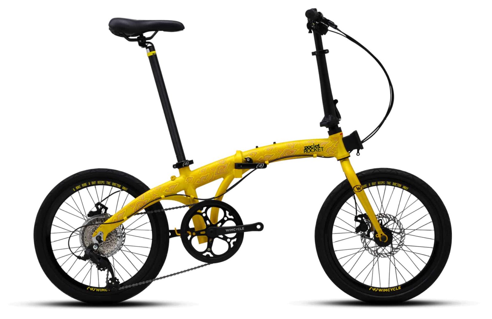 Spesifikasi dan Harga Sepeda Lipat Wimcycle Pocket Rocket 20" (2021 ...